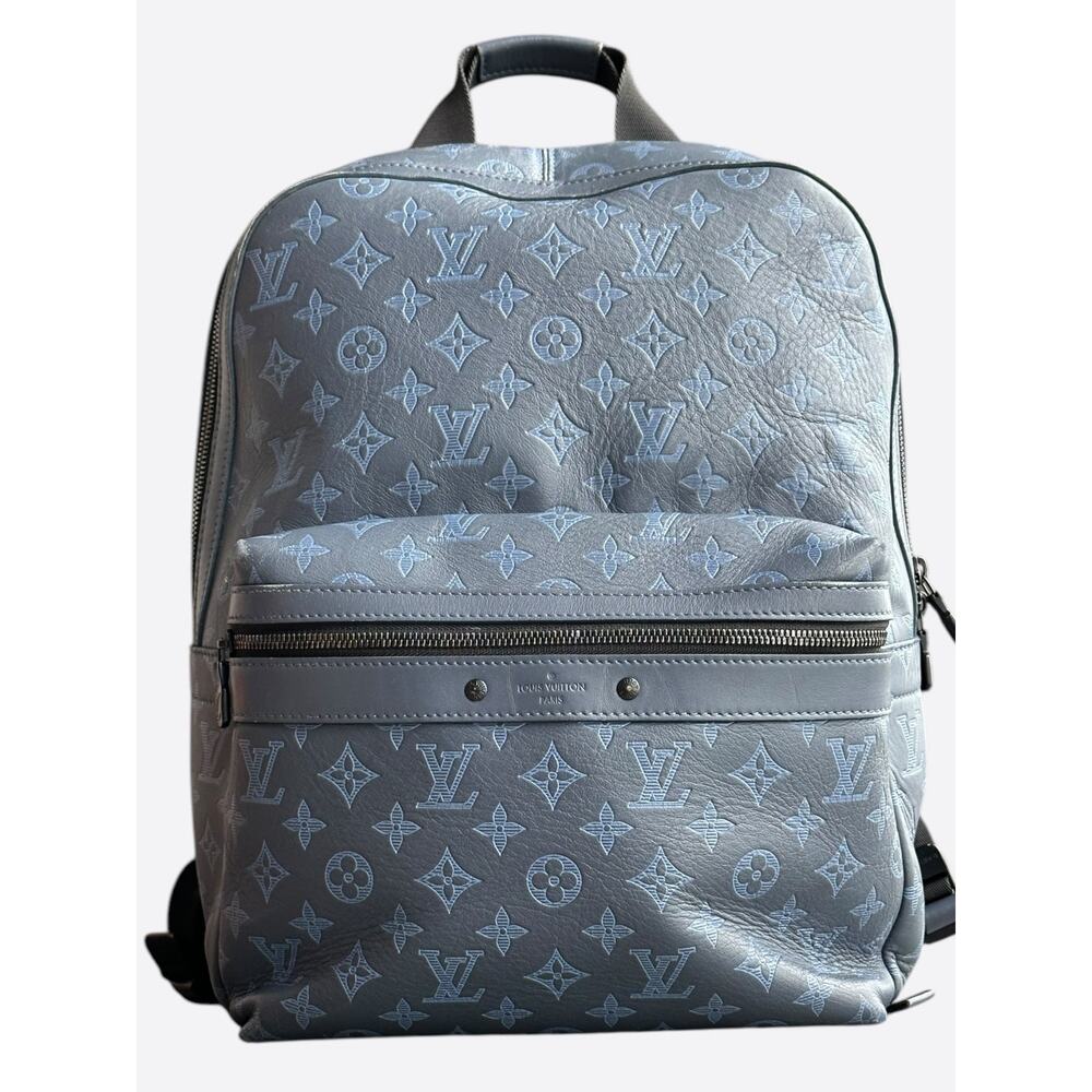 Louis Vuitton Blue Shadow Monogram Sprinter Backpack - Gem